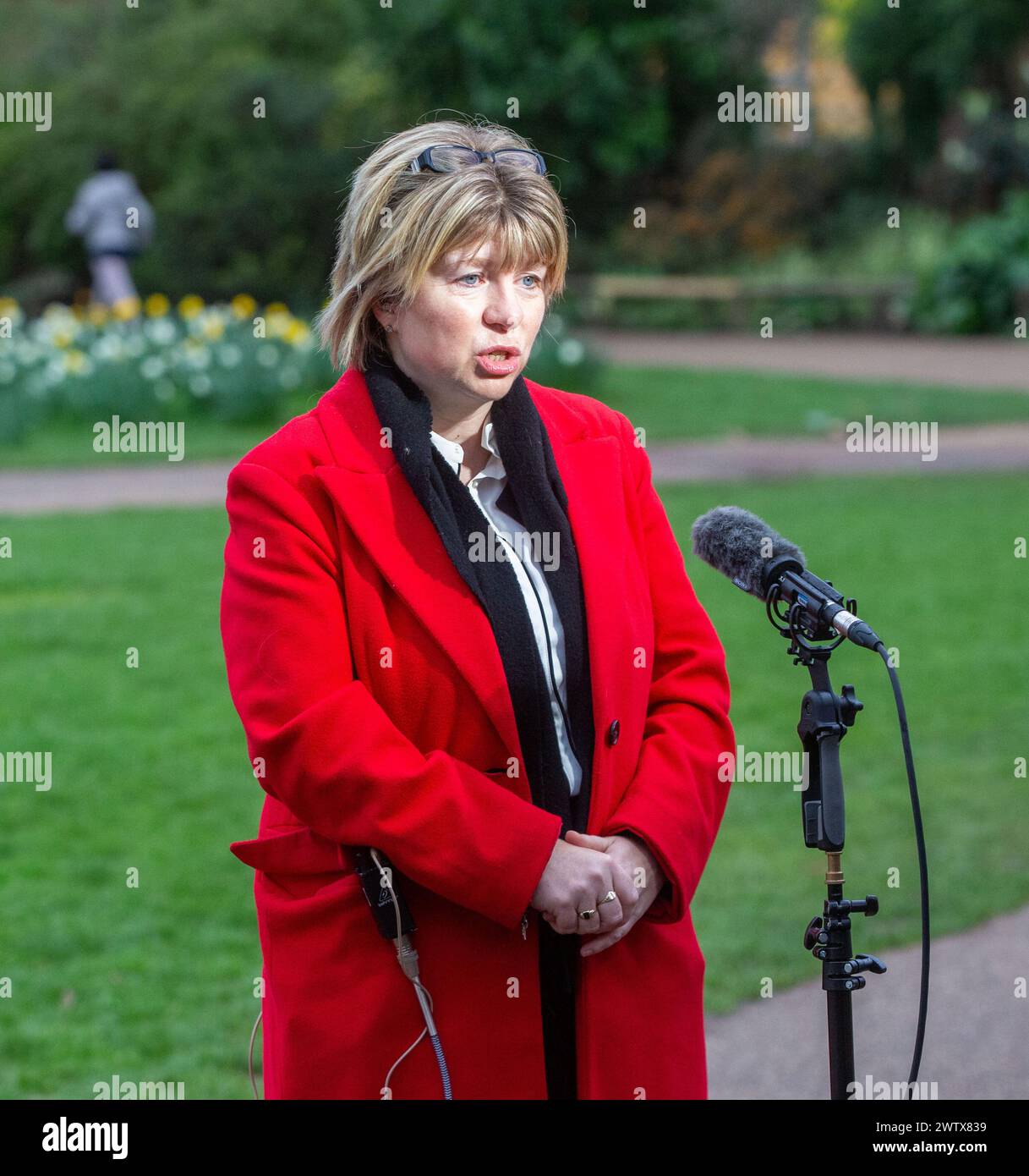 London, England, UK. 20th Mar, 2024. Health minister MARIA CAULFIELD Is ...
