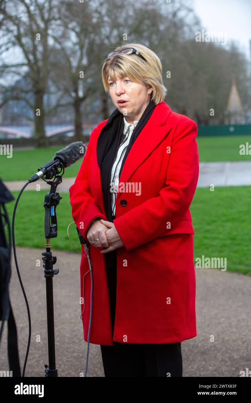London, England, UK. 20th Mar, 2024. Health minister MARIA CAULFIELD Is ...