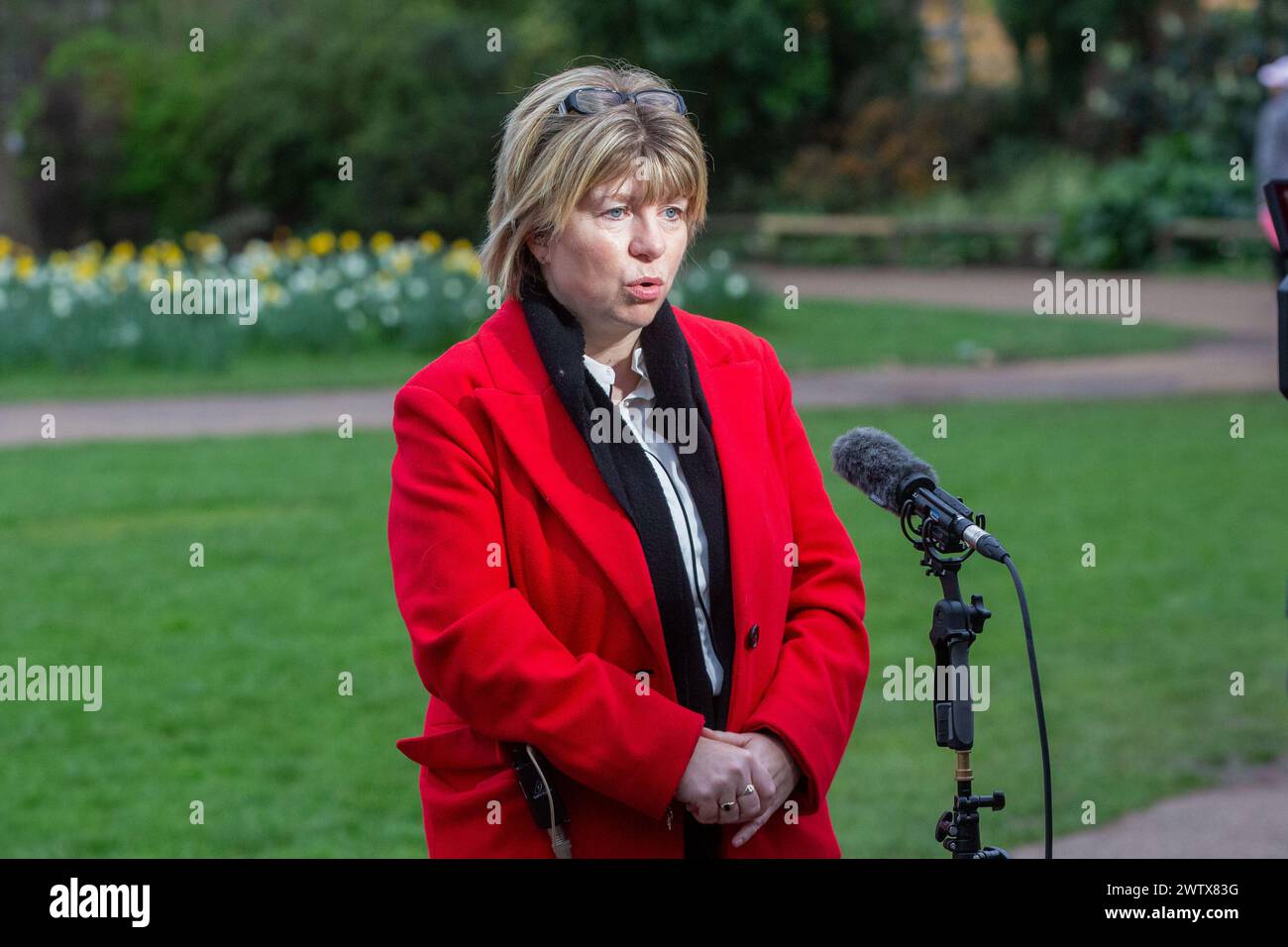 London, England, UK. 20th Mar, 2024. Health minister MARIA CAULFIELD Is ...