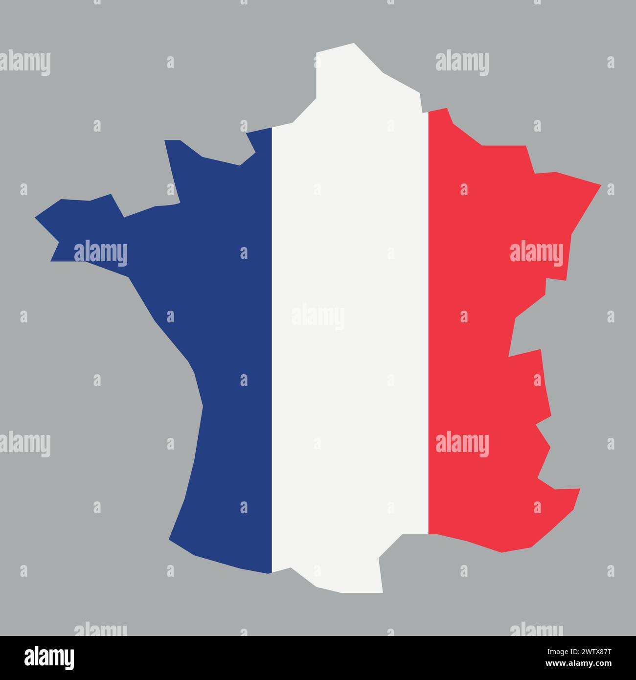 France map Stock Vector Images - Alamy