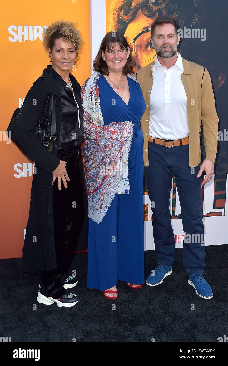 Michelle Hurd, Stephanie Reddick und Garret Dillahunt bei der Premiere ...