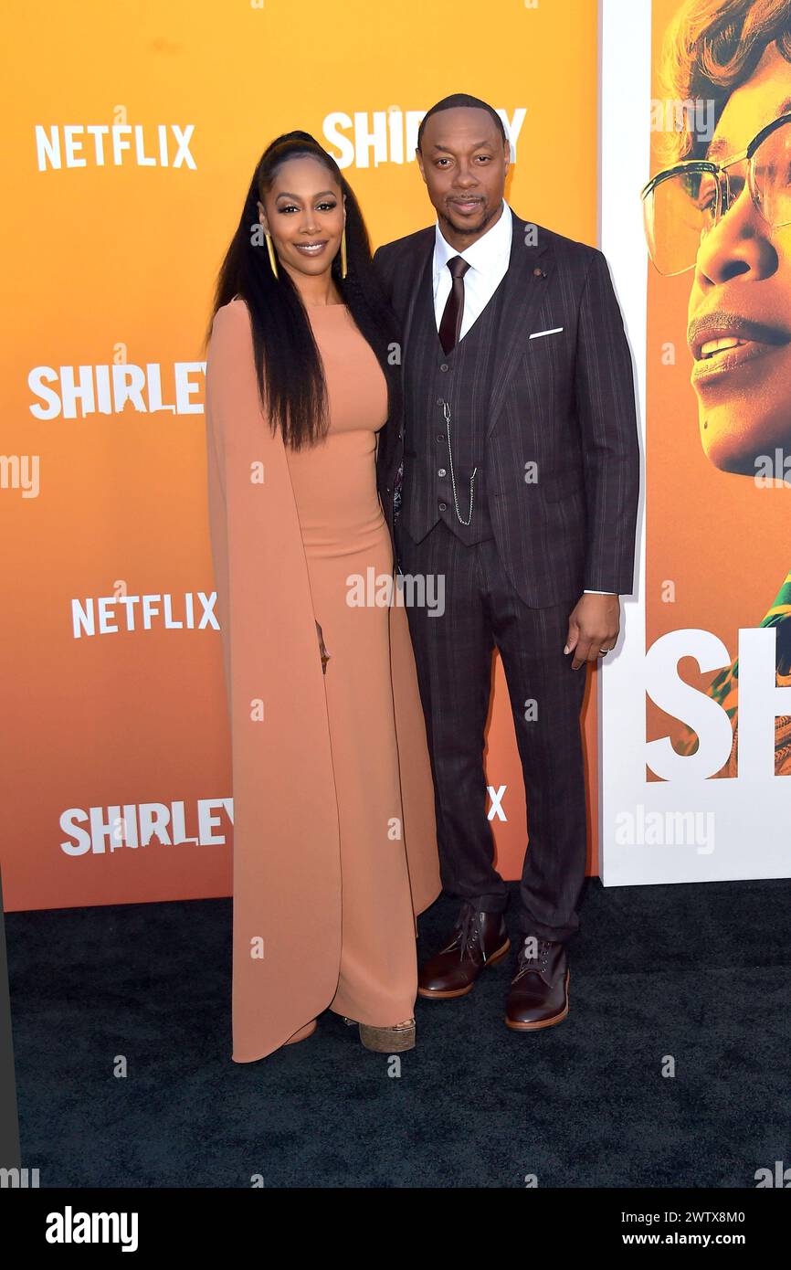 Simone Missick mit Ehemann Dorian Missick bei der Premiere des Netflix ...