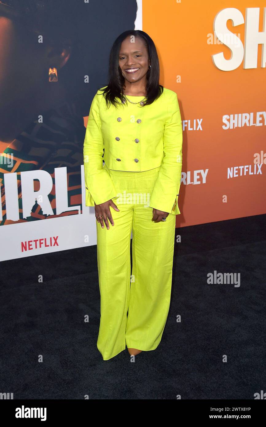 Mayra Bosley bei der Premiere des Netflix-Films Shirley im Egyptian ...