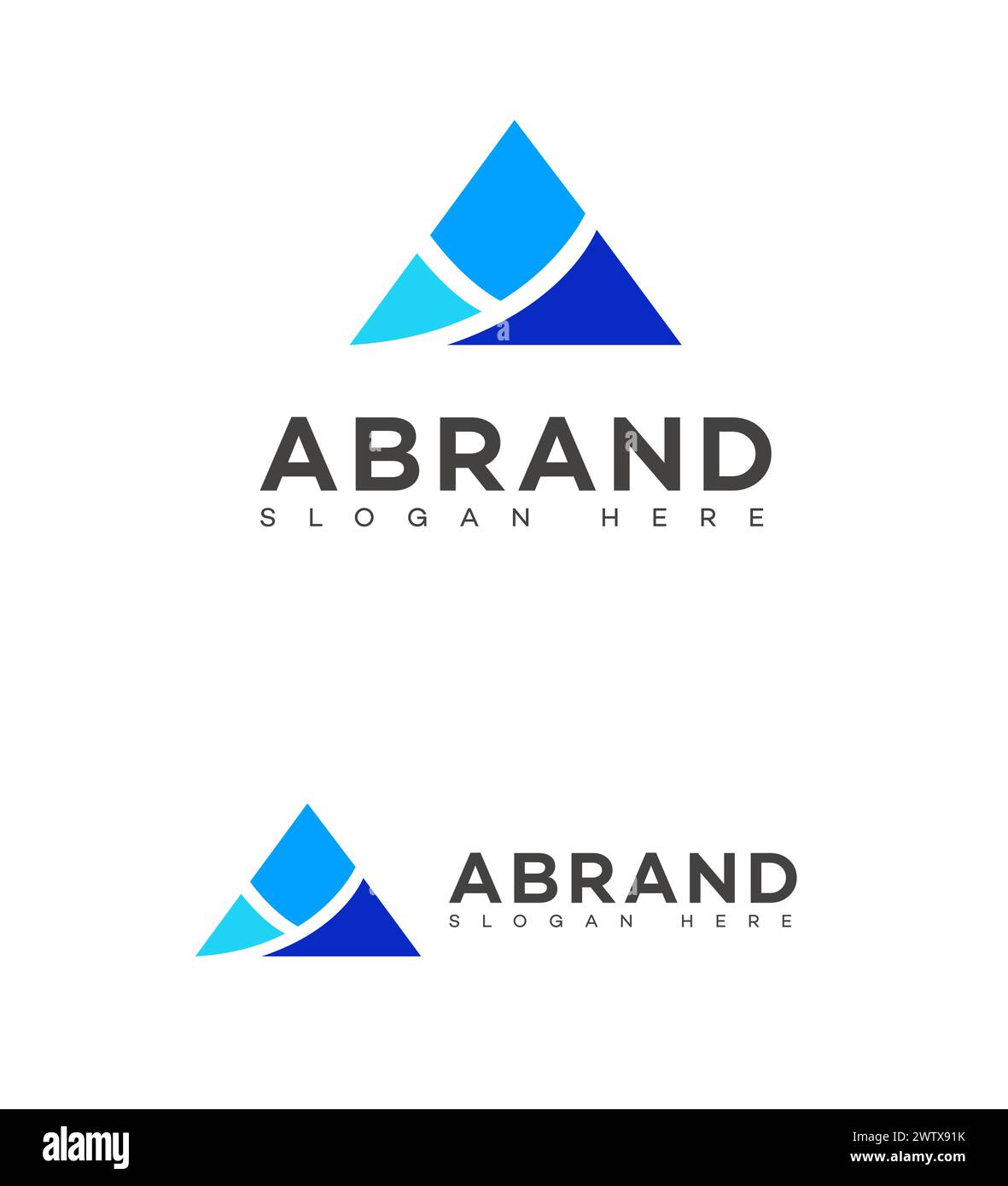 A Letter Logo Icon Brand Identity Sign. A Letter Symbol Template Stock ...