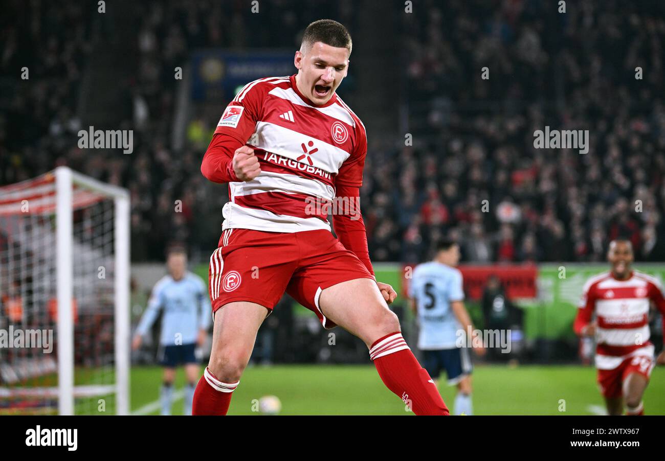 2. Bundesliga, Merkur Spiele Arena Düsseldorf, Fortuna Düsseldorf vs ...