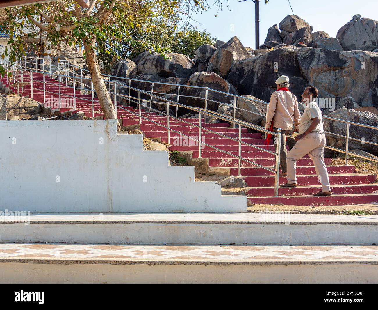 03 10 2024 Steps to Sabli Mahakali Mandir Sabli Mahakali Mandir ...