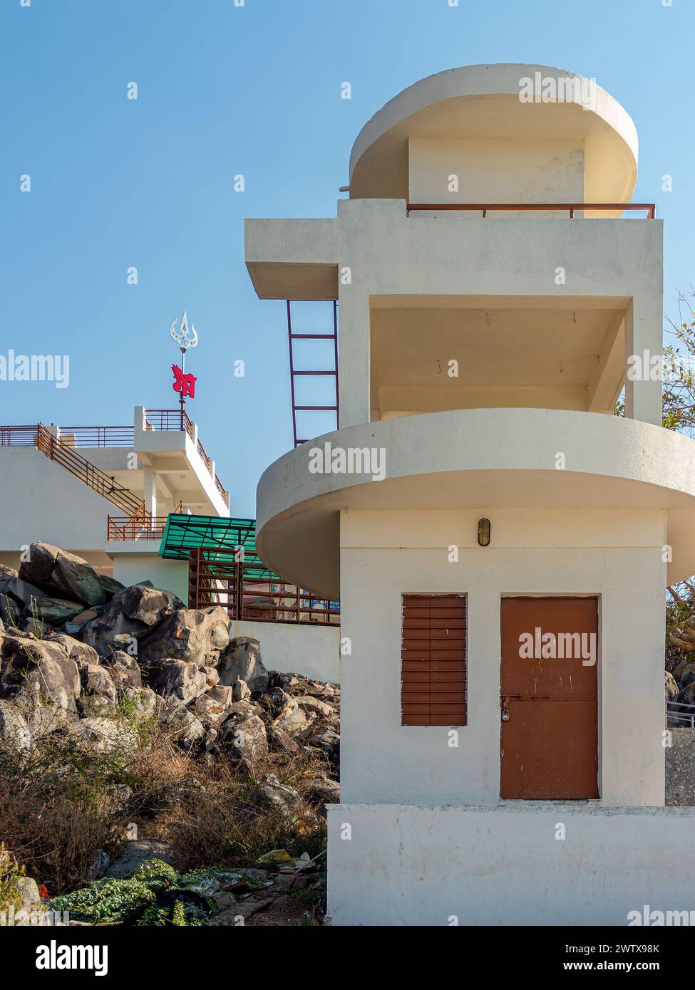 03 10 2024 Water Tank on Sabli Mahakali Mandir Sabli Mahakali Mandir ...
