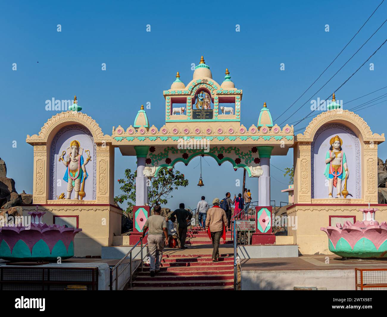 03 10 2024 Main Entrance of of Sabli Mahakali Mandir Sabli Mahakali ...