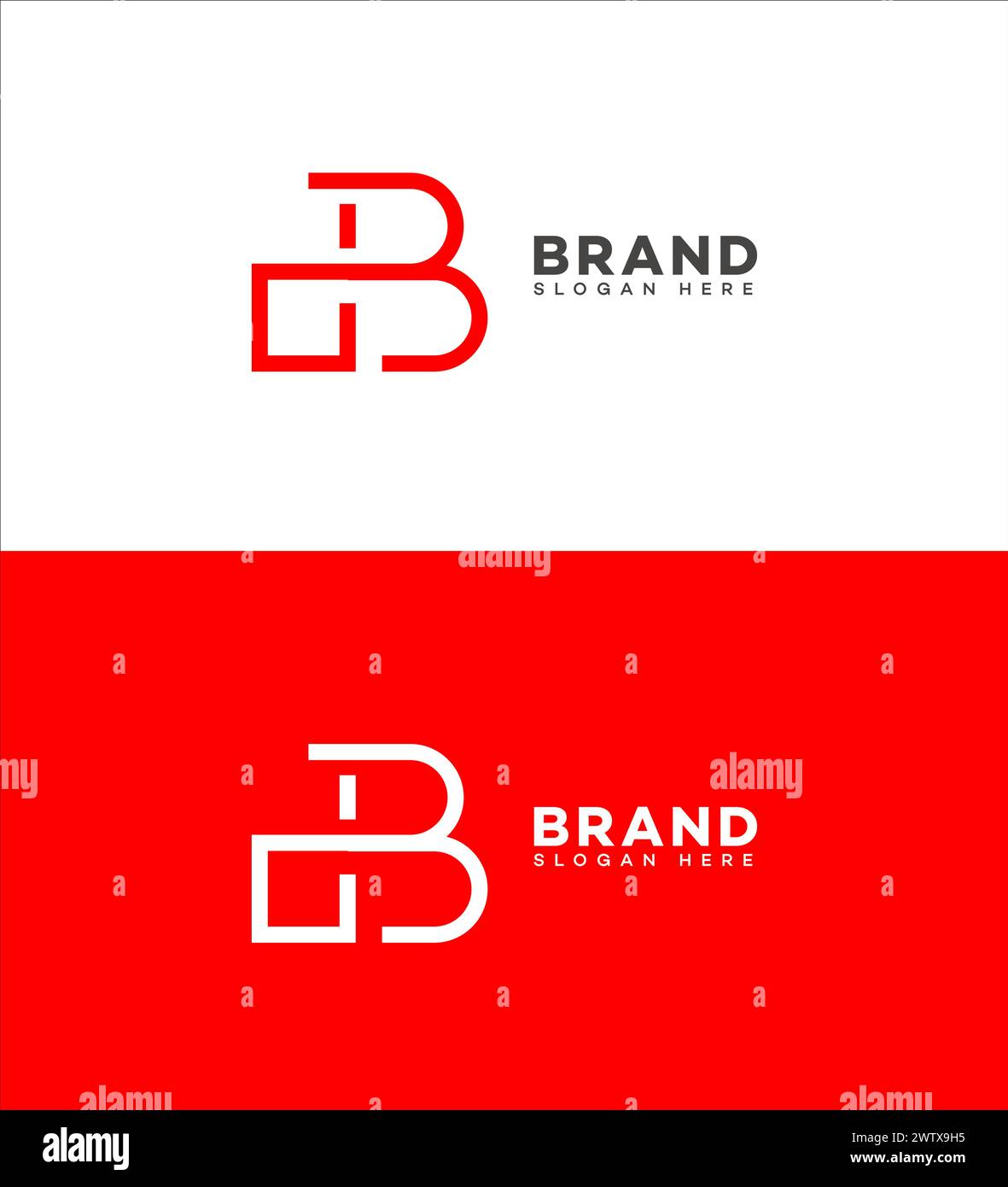 B Letter Logo Icon Brand Identity Sign. B Letter Symbol Template Stock ...