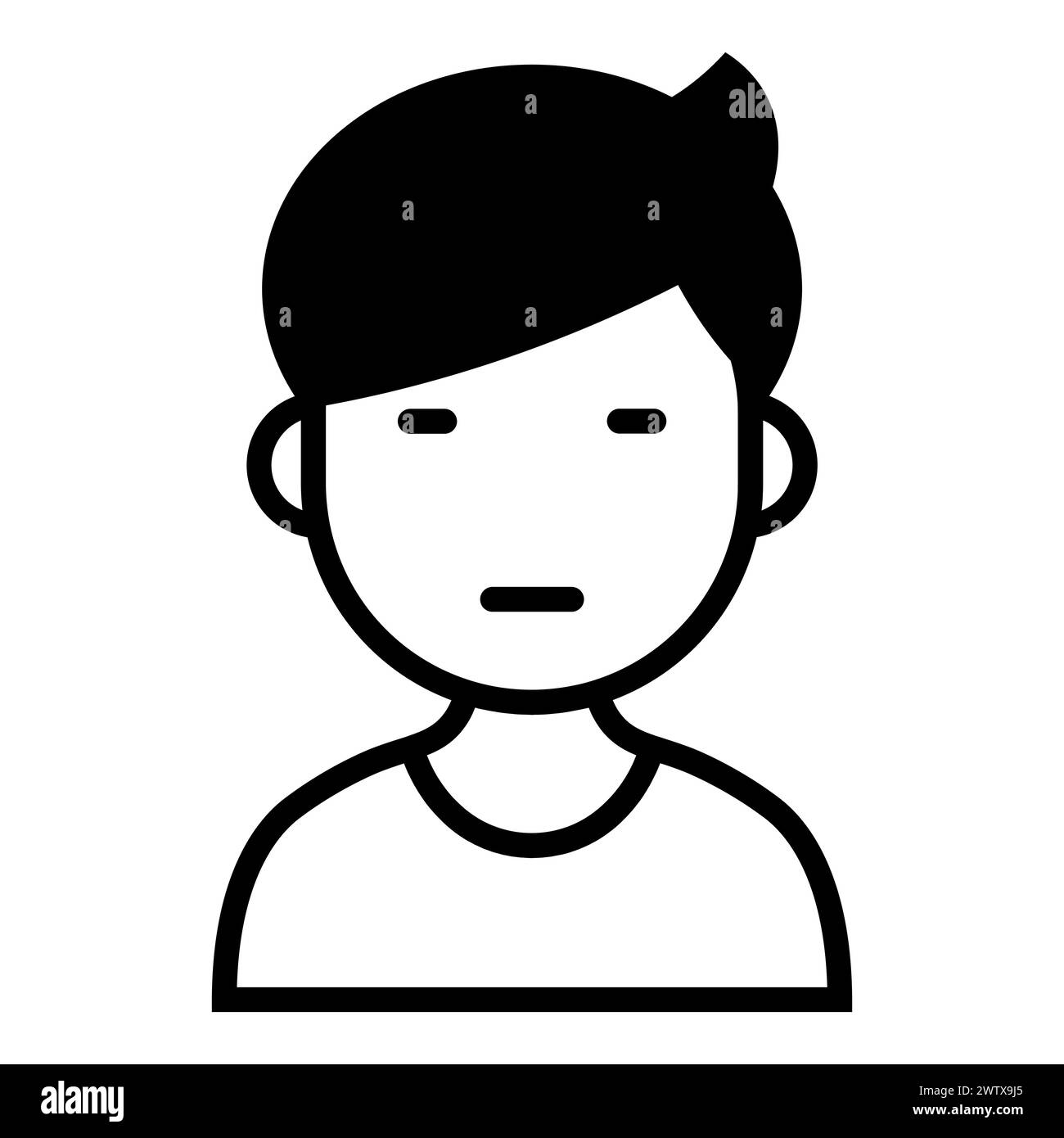 Caucasian male character creative Cut Out Stock Images & Pictures - Alamy