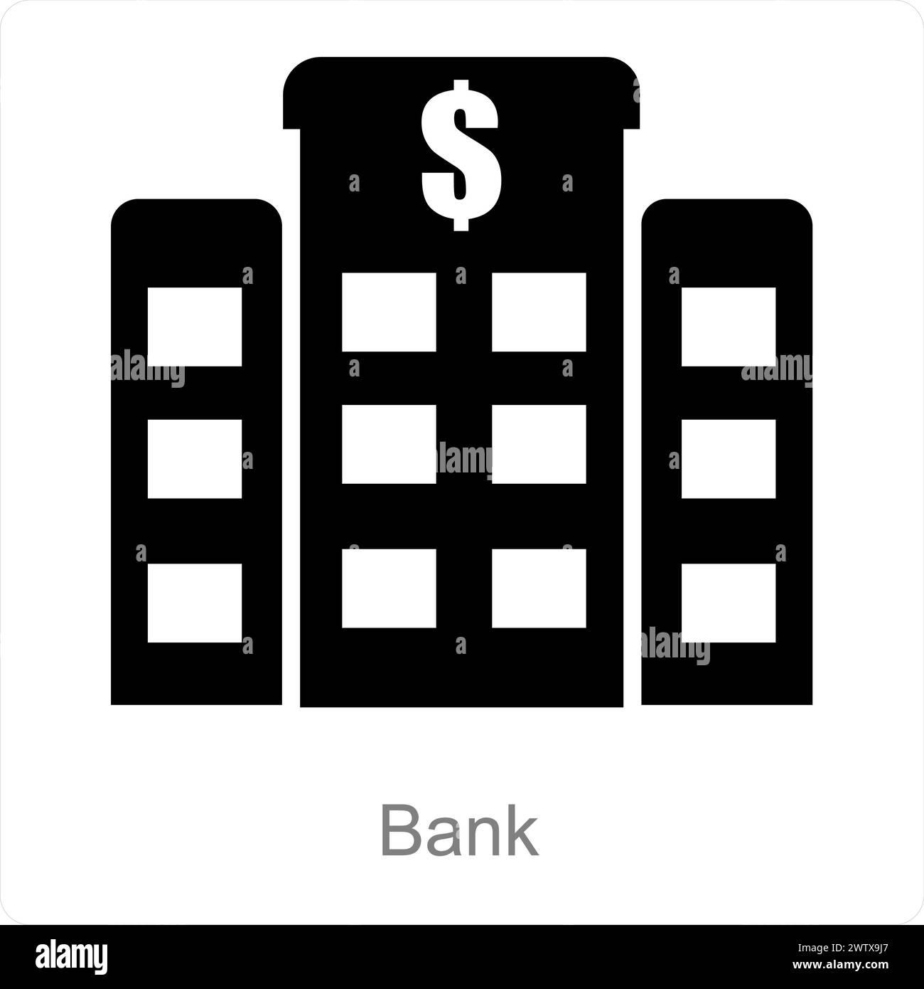 Bank institution Black and White Stock Photos & Images - Alamy