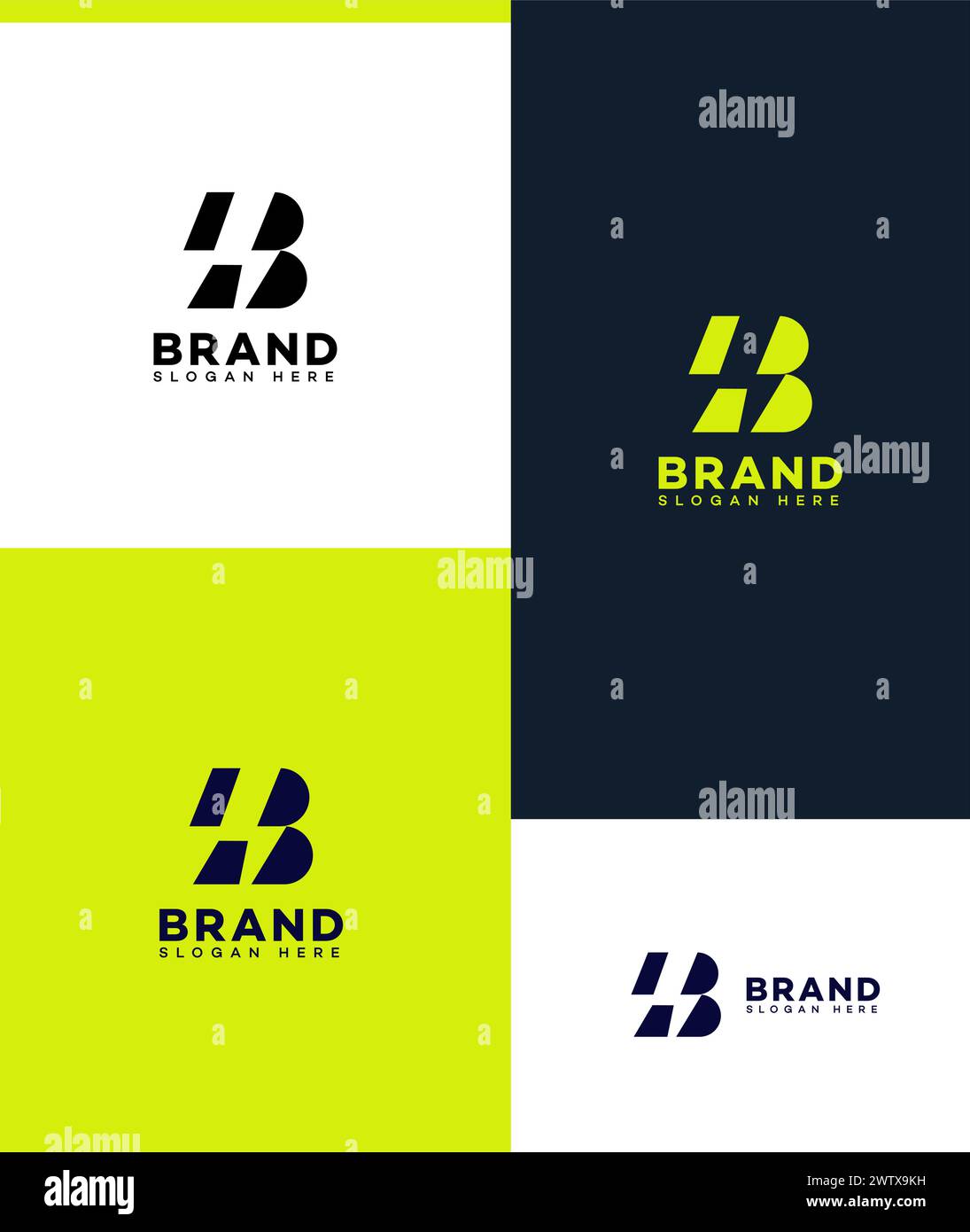 B Letter Logo Icon Brand Identity Sign. B Letter Symbol Template Stock ...