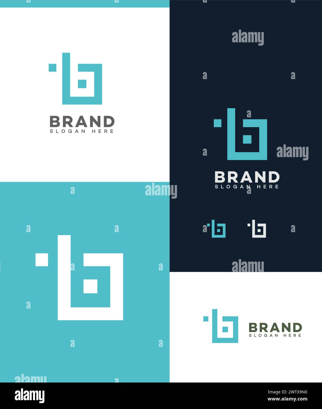B Letter Logo Icon Brand Identity Sign. B Letter Symbol Template Stock ...