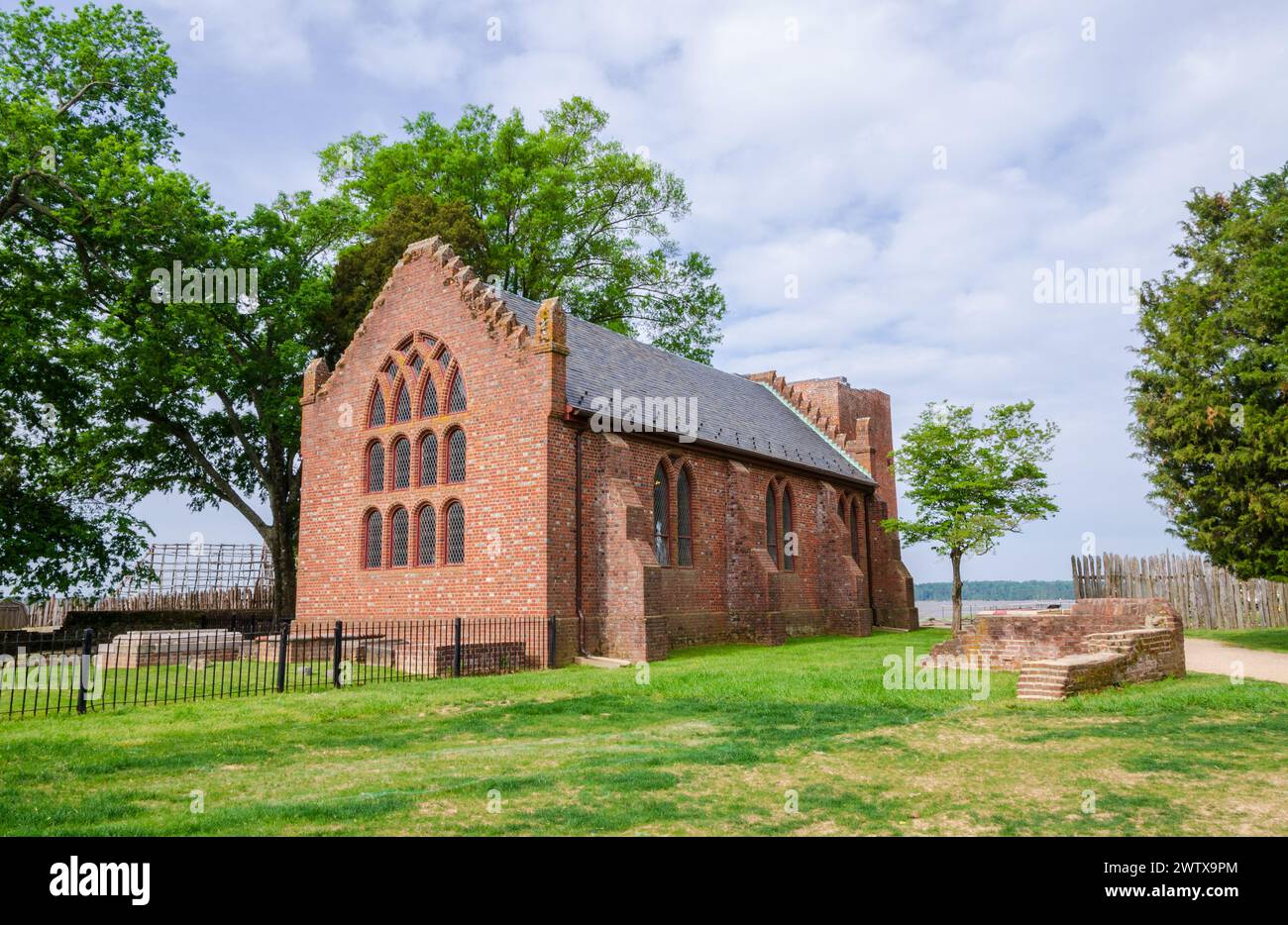 Historic Jamestowne Part of the Colonial National Historical Park in ...