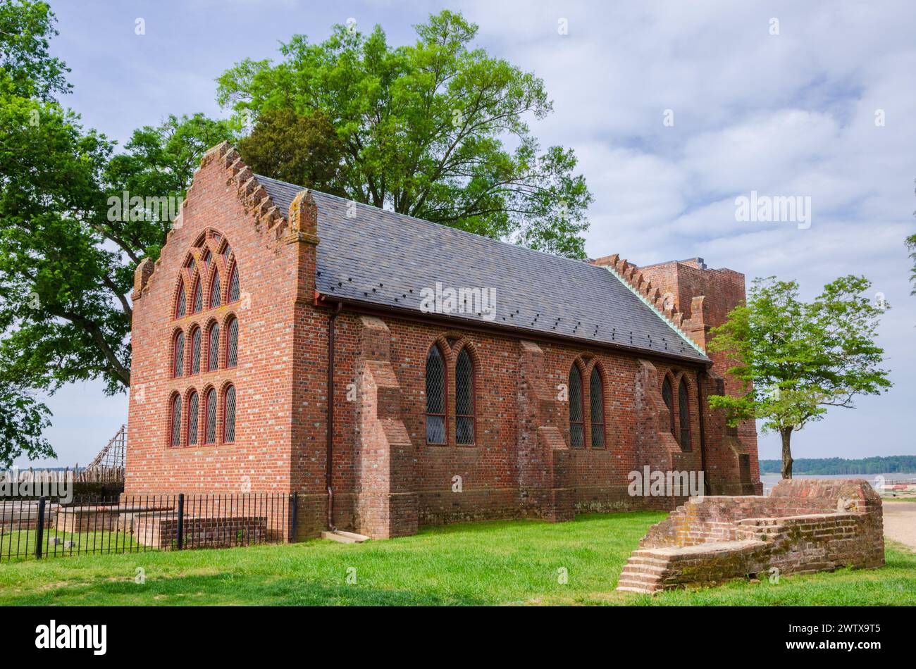 Historic Jamestowne Part of the Colonial National Historical Park in ...