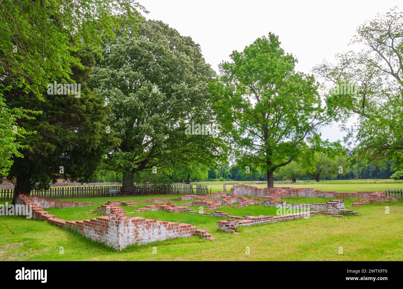 Historic Jamestowne Part of the Colonial National Historical Park in ...