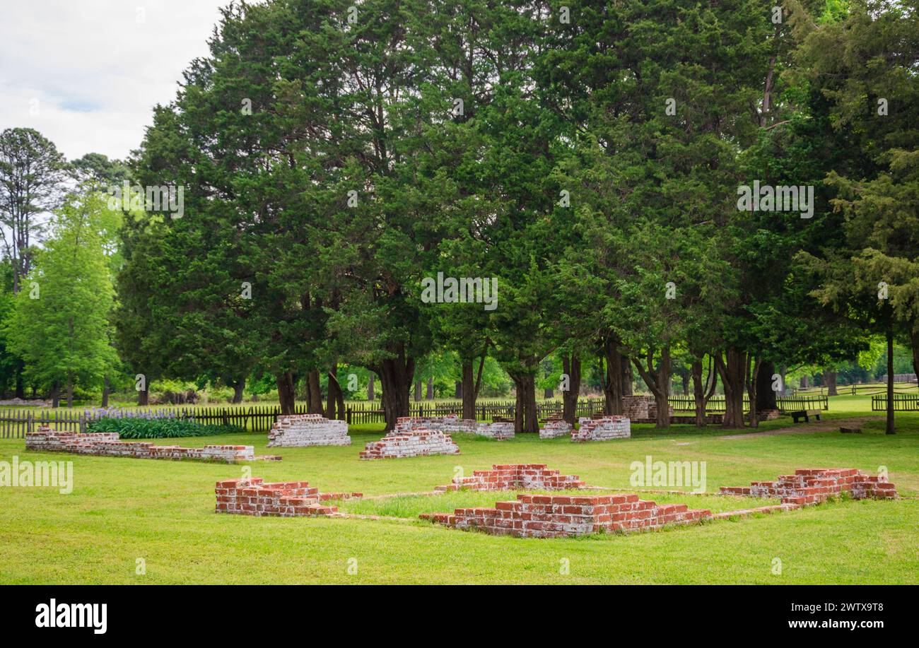 Historic Jamestowne Part of the Colonial National Historical Park in ...