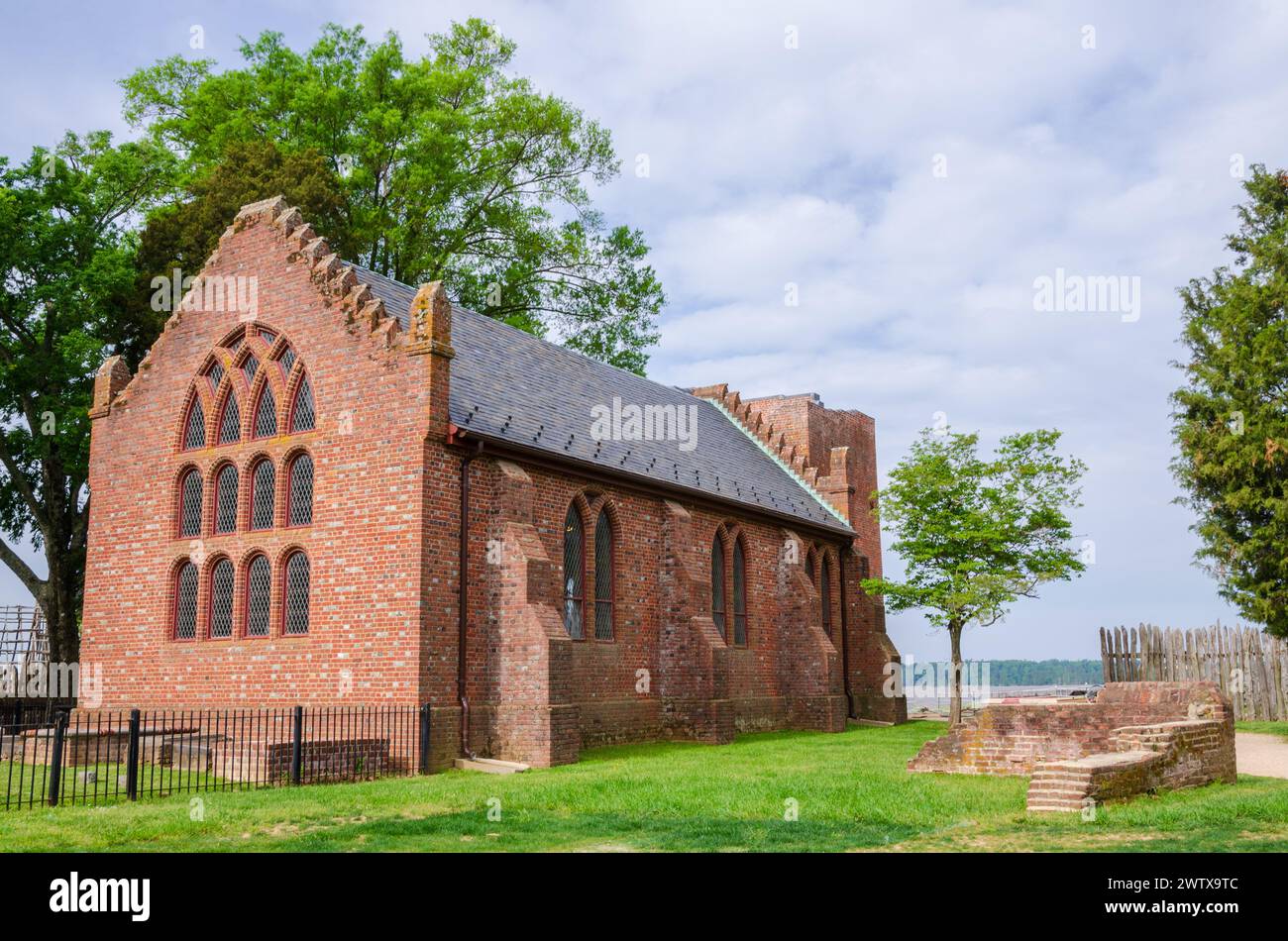 Historic Jamestowne Part of the Colonial National Historical Park in ...