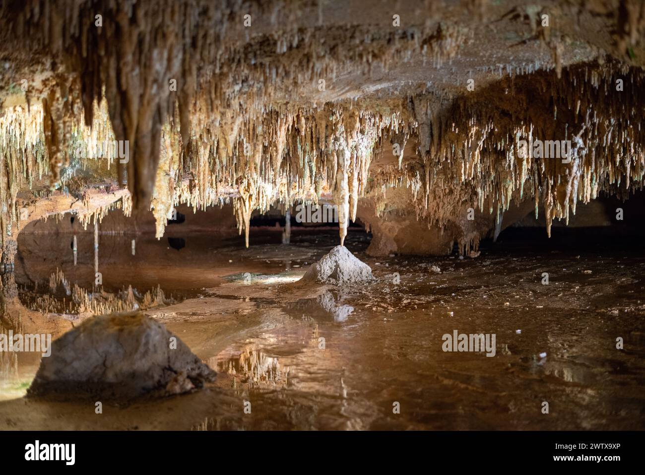 The Luray Caverns in Northern Virginia Stock Photo - Alamy