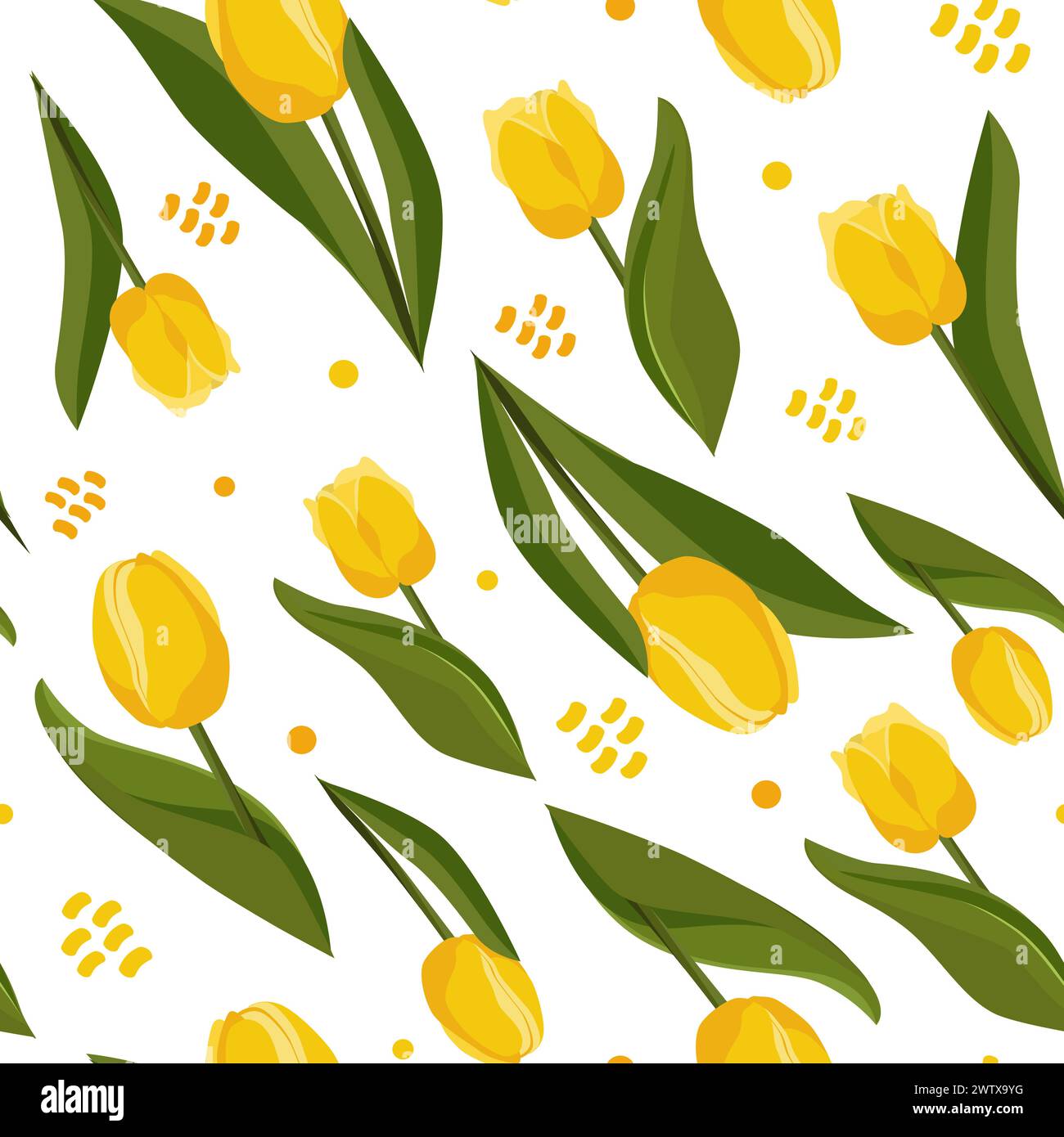 Painted tulip fabric hi-res stock photography and images - Alamy