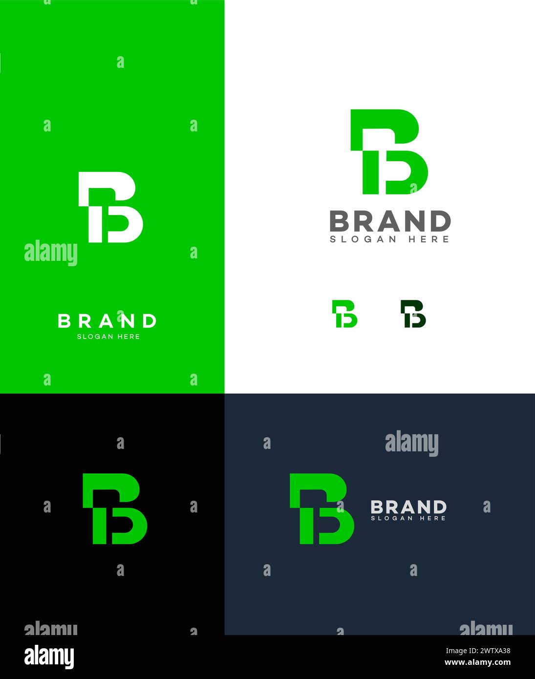 B Letter Logo Icon Brand Identity Sign. B Letter Symbol Template Stock ...