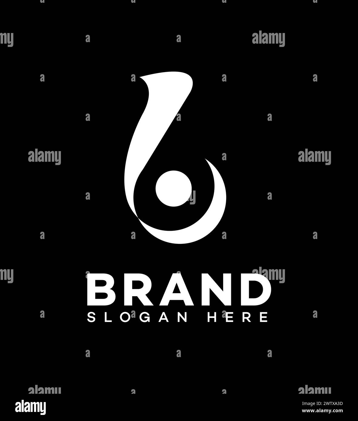 B Letter Logo Icon Brand Identity Sign. B Letter Symbol Template Stock ...