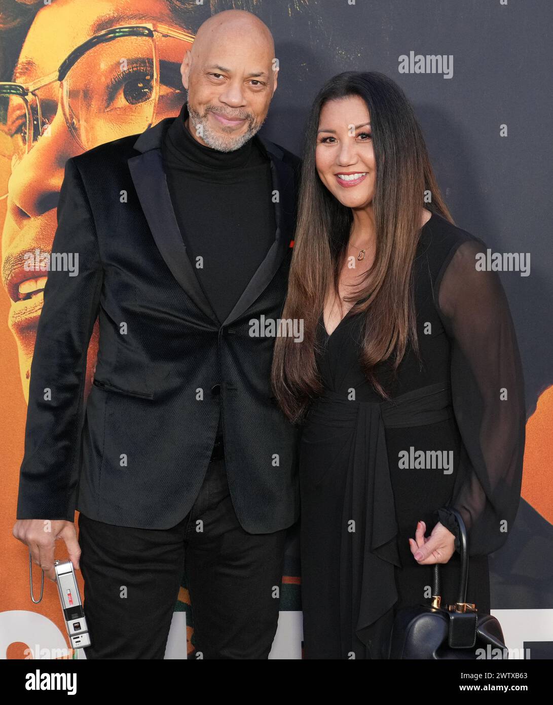 Los Angeles, USA. 19th Mar, 2024. (L-R) John Ridley and Gayle Ridley ...