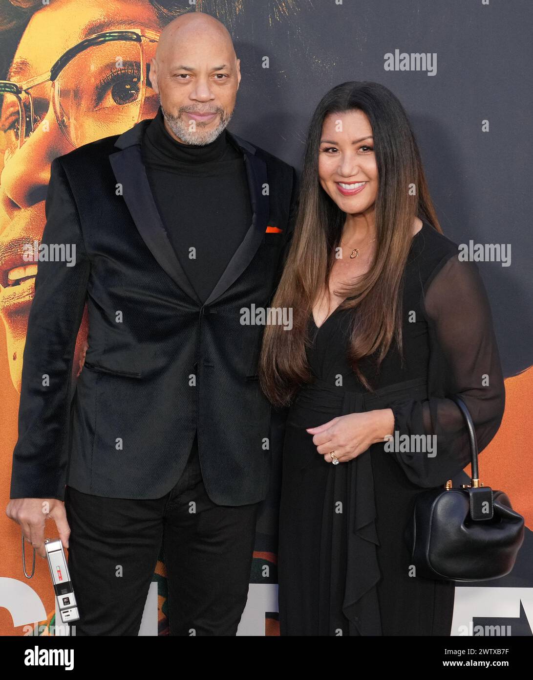 Los Angeles, USA. 19th Mar, 2024. (L-R) John Ridley and Gayle Ridley ...