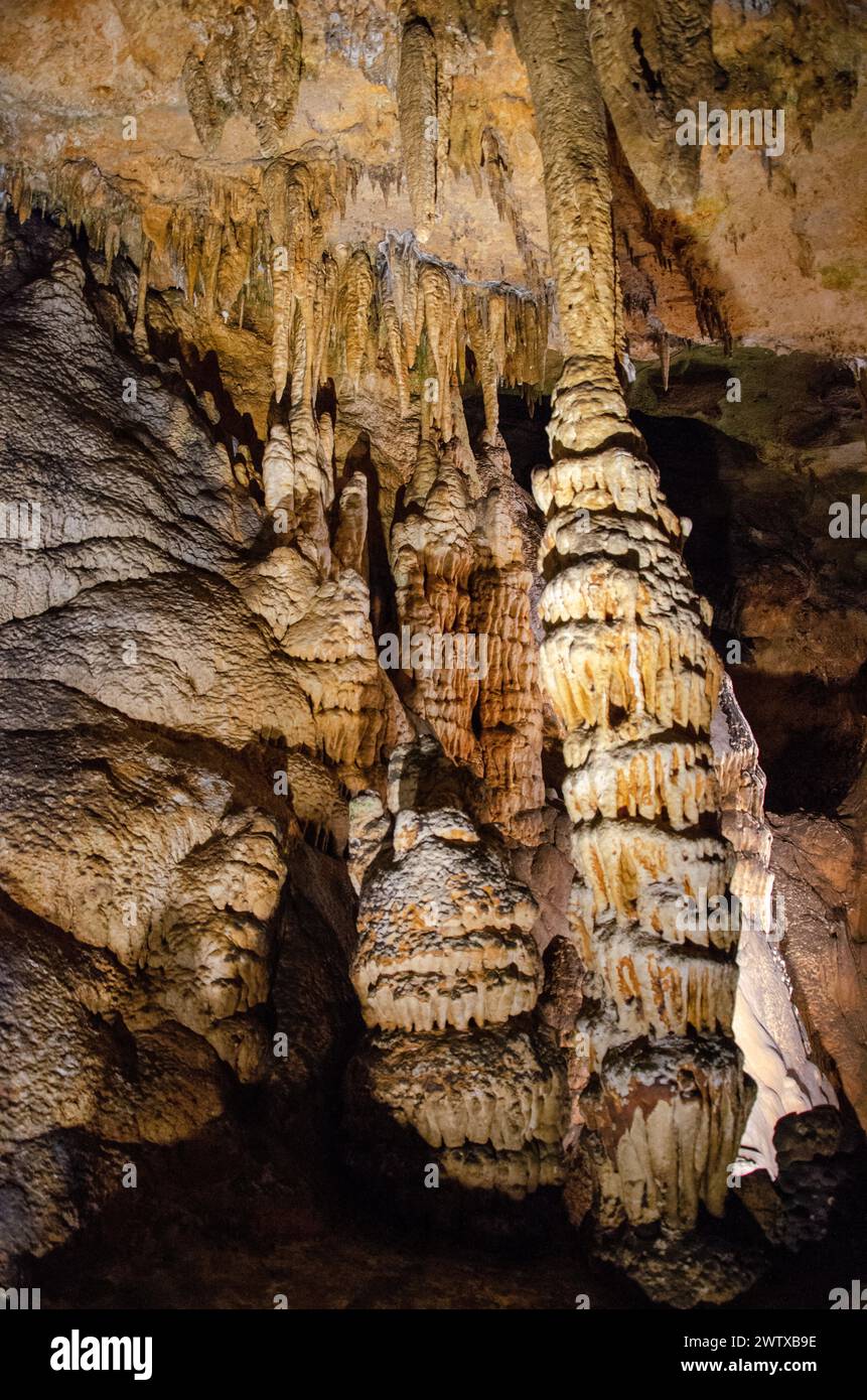 The Luray Caverns in Northern Virginia Stock Photo - Alamy