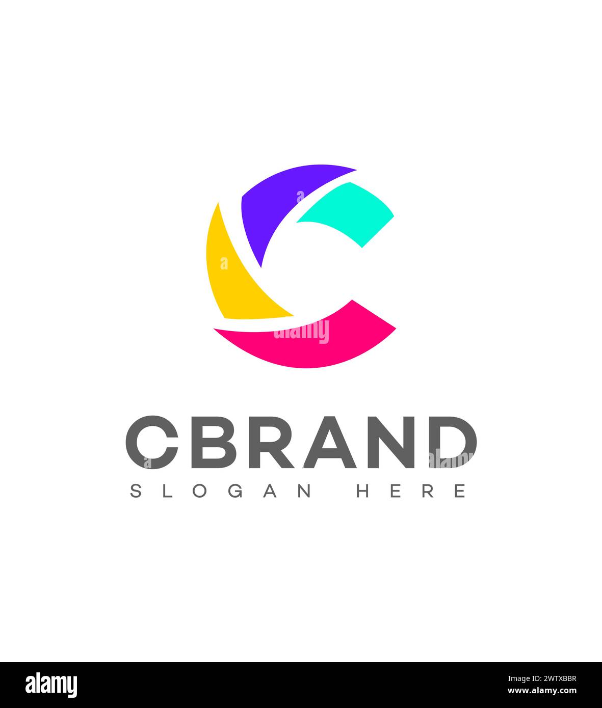 Letter C Logo Icon Brand Identity Sign Stock Vector Image & Art - Alamy