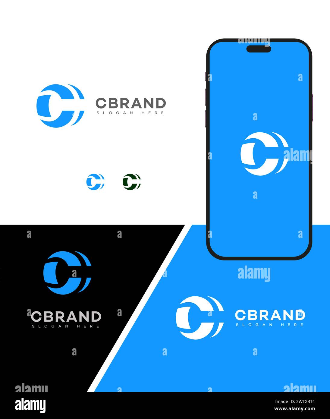 Letter C Logo Icon Brand Identity Sign Stock Vector Image & Art - Alamy