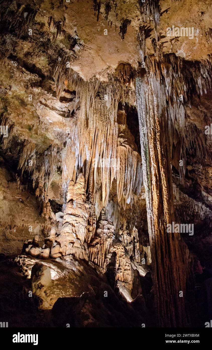 The Luray Caverns in Northern Virginia Stock Photo - Alamy