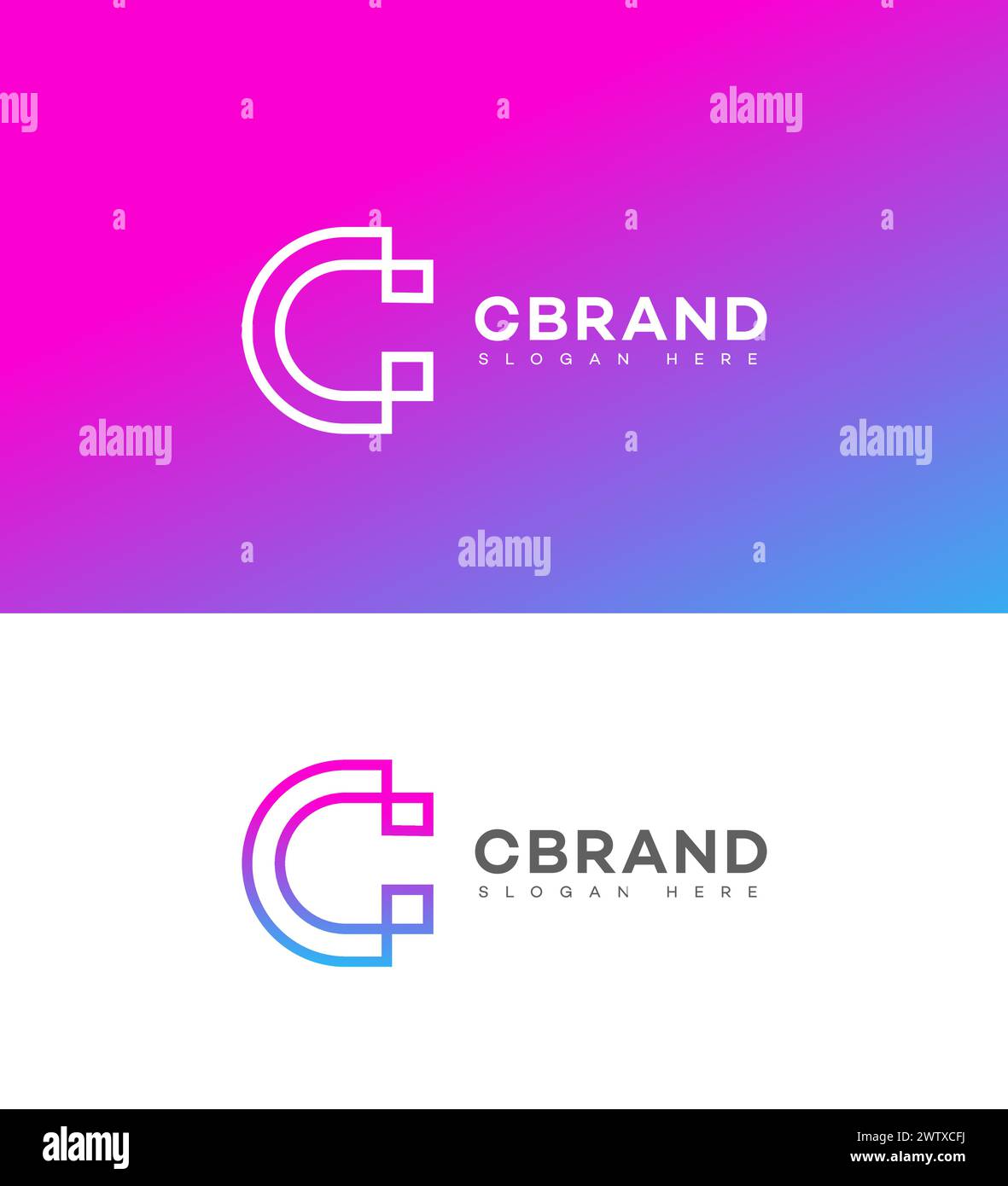 Letter C Logo Icon Brand Identity Sign Stock Vector Image & Art - Alamy