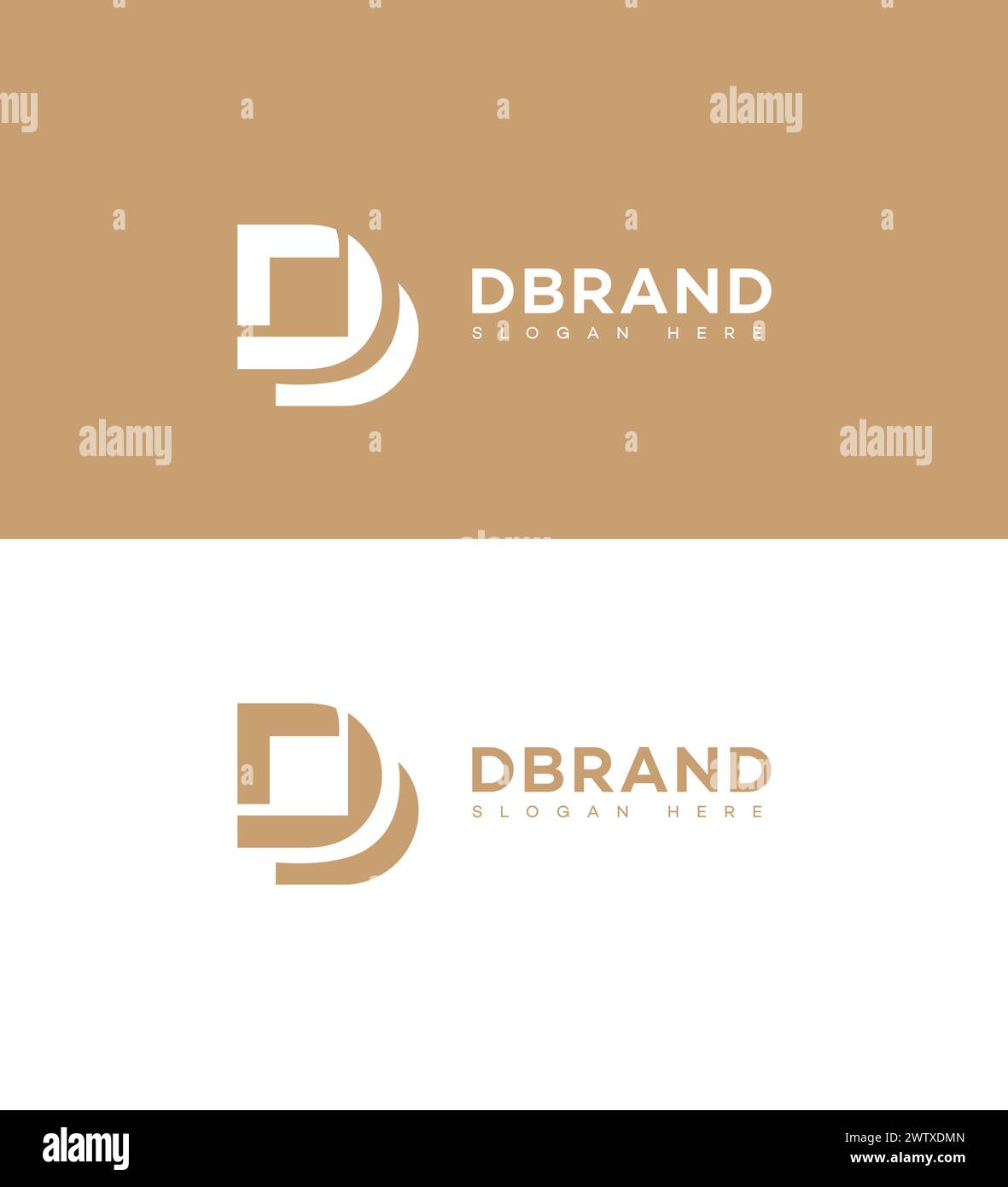 D Letter Logo Icon Brand Identity Sign. D Letter Symbol Template Stock ...