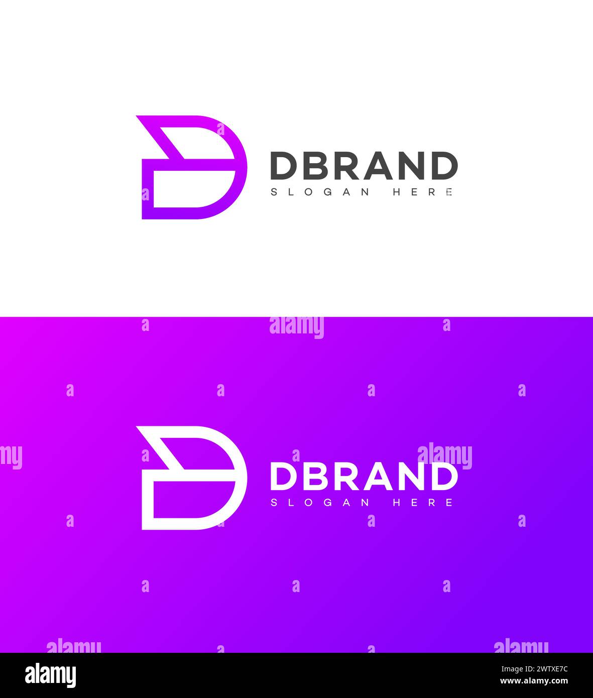 D Letter Logo Icon Brand Identity Sign. D Letter Symbol Template Stock ...