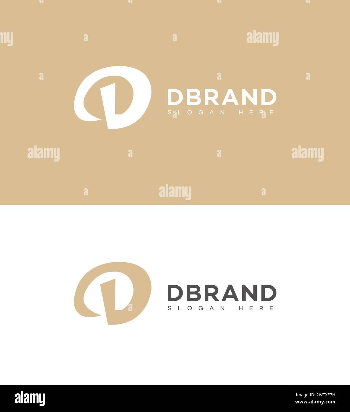 D Letter Logo Icon Brand Identity Sign. D Letter Symbol Template Stock ...