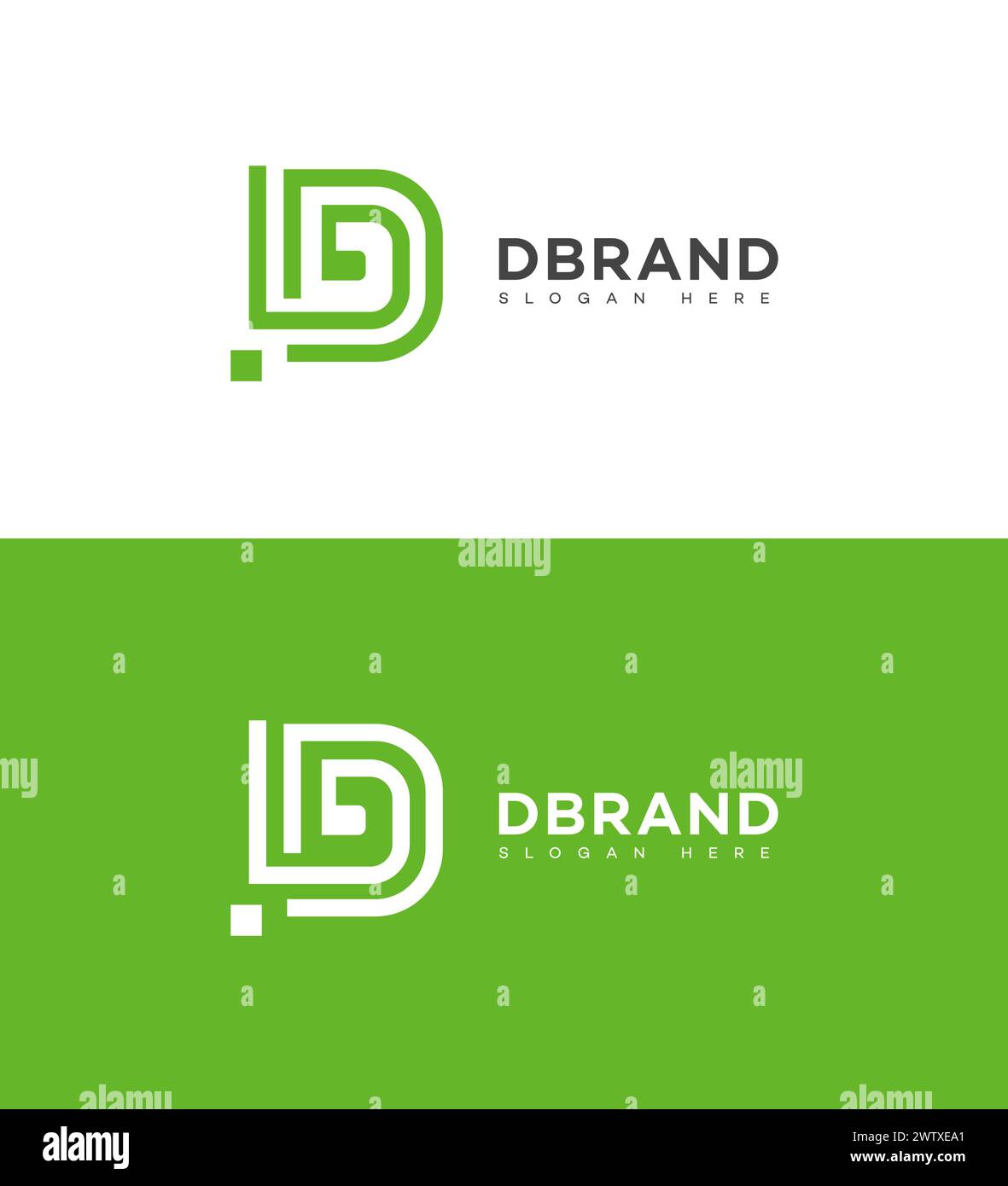 D Letter Logo Icon Brand Identity Sign. D Letter Symbol Template Stock ...