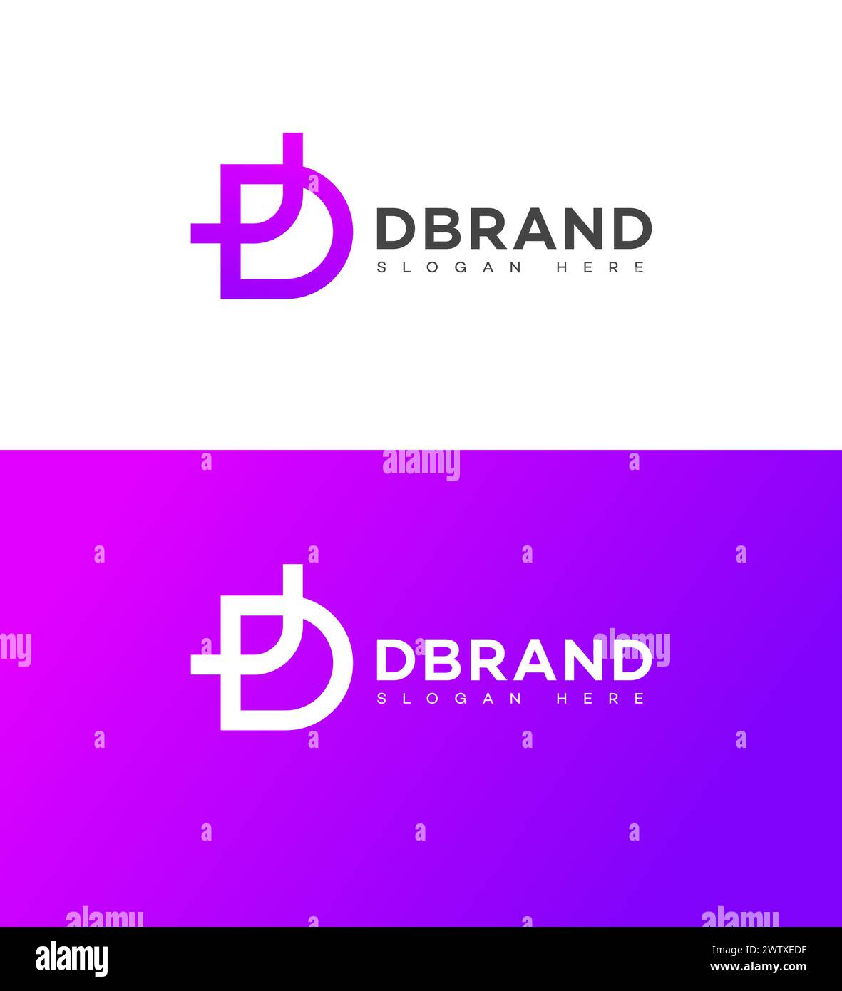 D Letter Logo Icon Brand Identity Sign. D Letter Symbol Template Stock ...