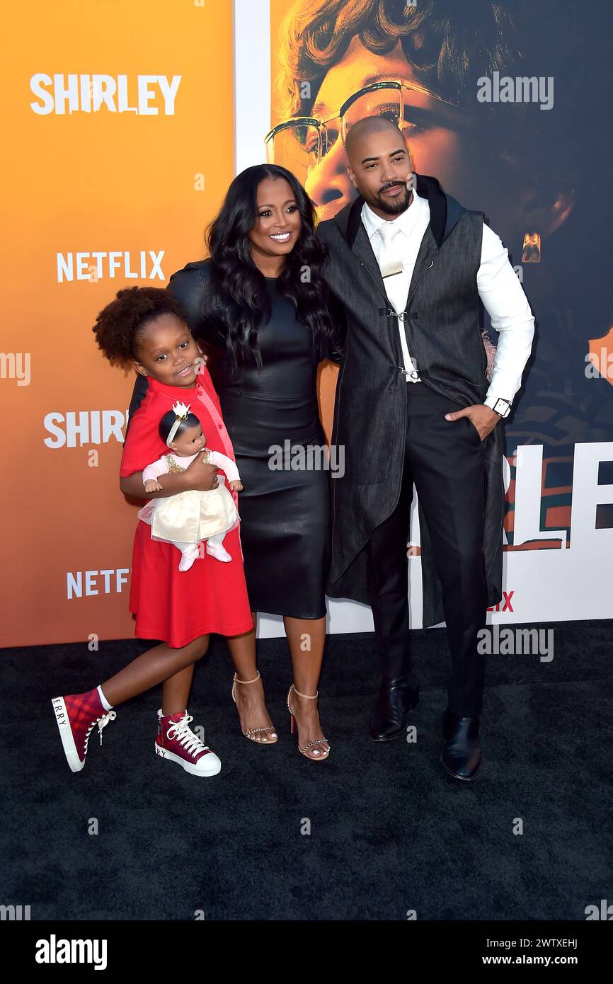 Ella Grace Hartwell, Keshia Knight Pulliam und Brad James bei der ...
