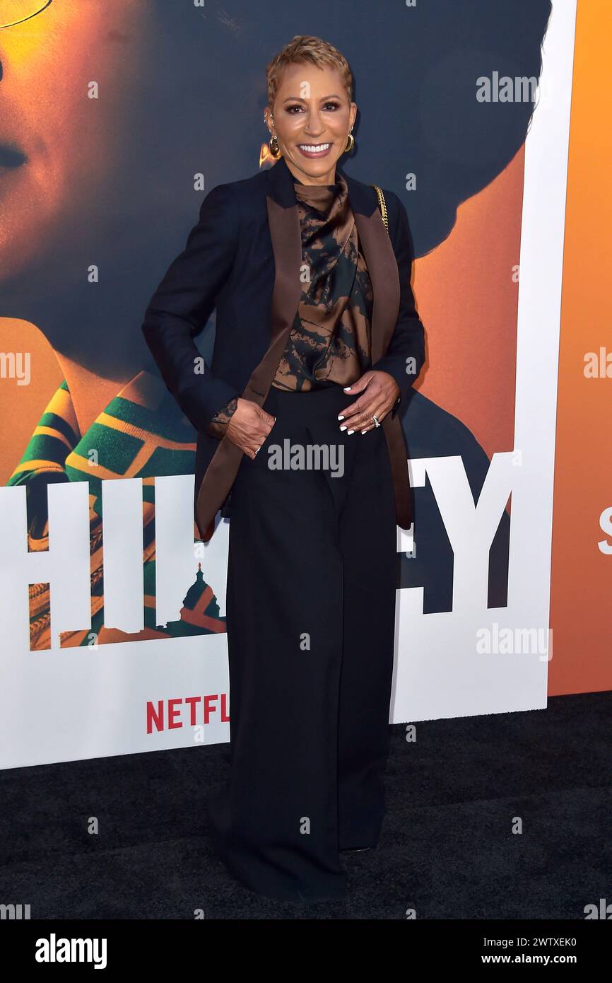 Adrienne Banfield-Norris bei der Premiere des Netflix-Films 'Shirley ...