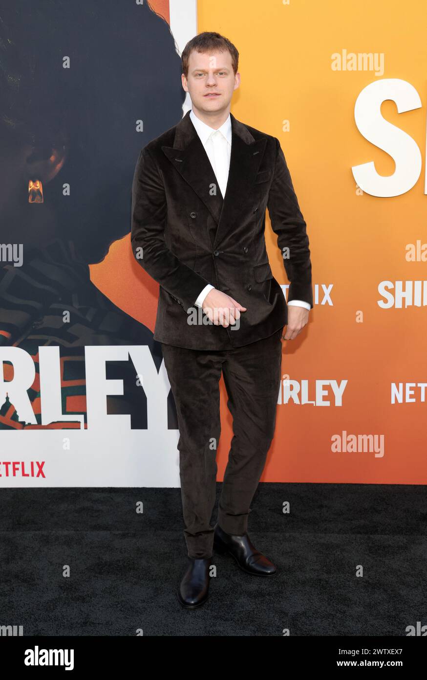 Los Angeles, Ca. 19th Mar, 2024. Lucas Hedges at the LA premiere of ...