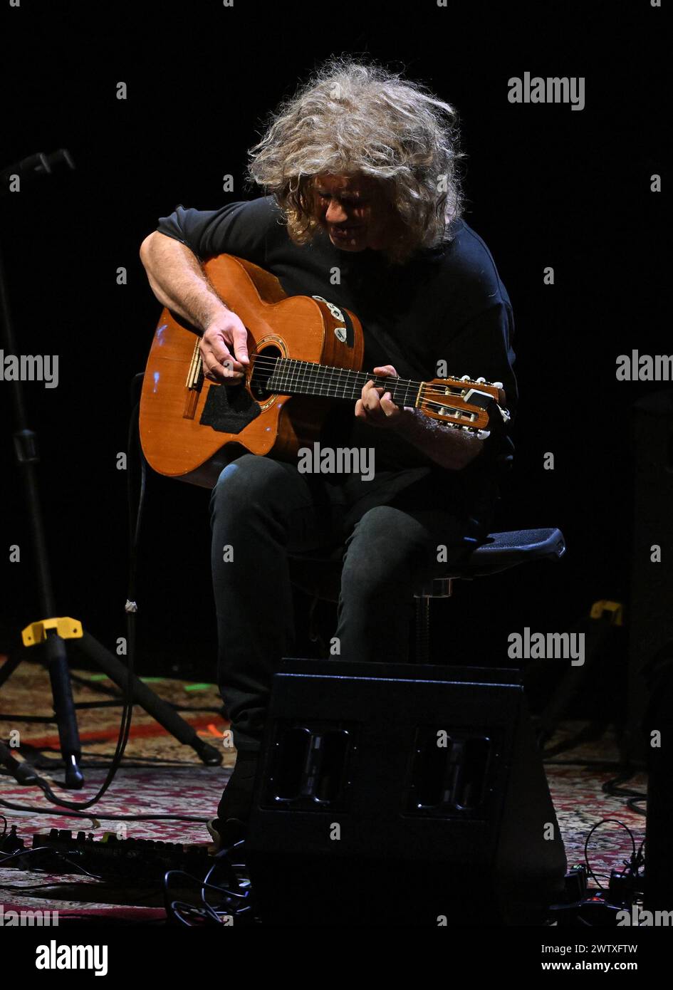 Fort Lauderdale, FL, USA. 19th Mar, 2024. Pat Metheny performs during ...