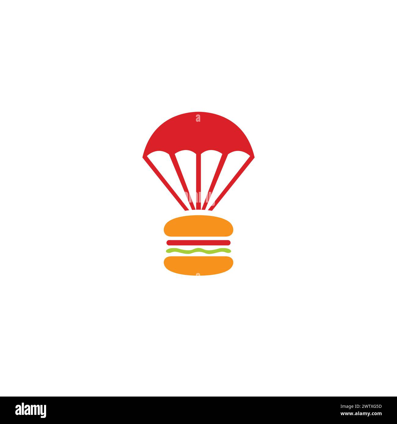 Sign food burger restaurant Stock Vector Images - Alamy