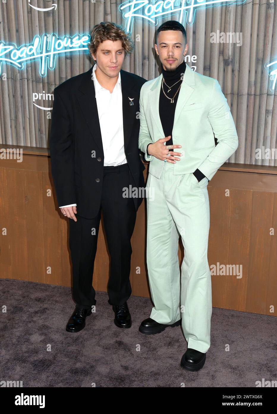 New York City, USA. 19th Mar, 2024. Lukas Gage and Dominique Columbus ...