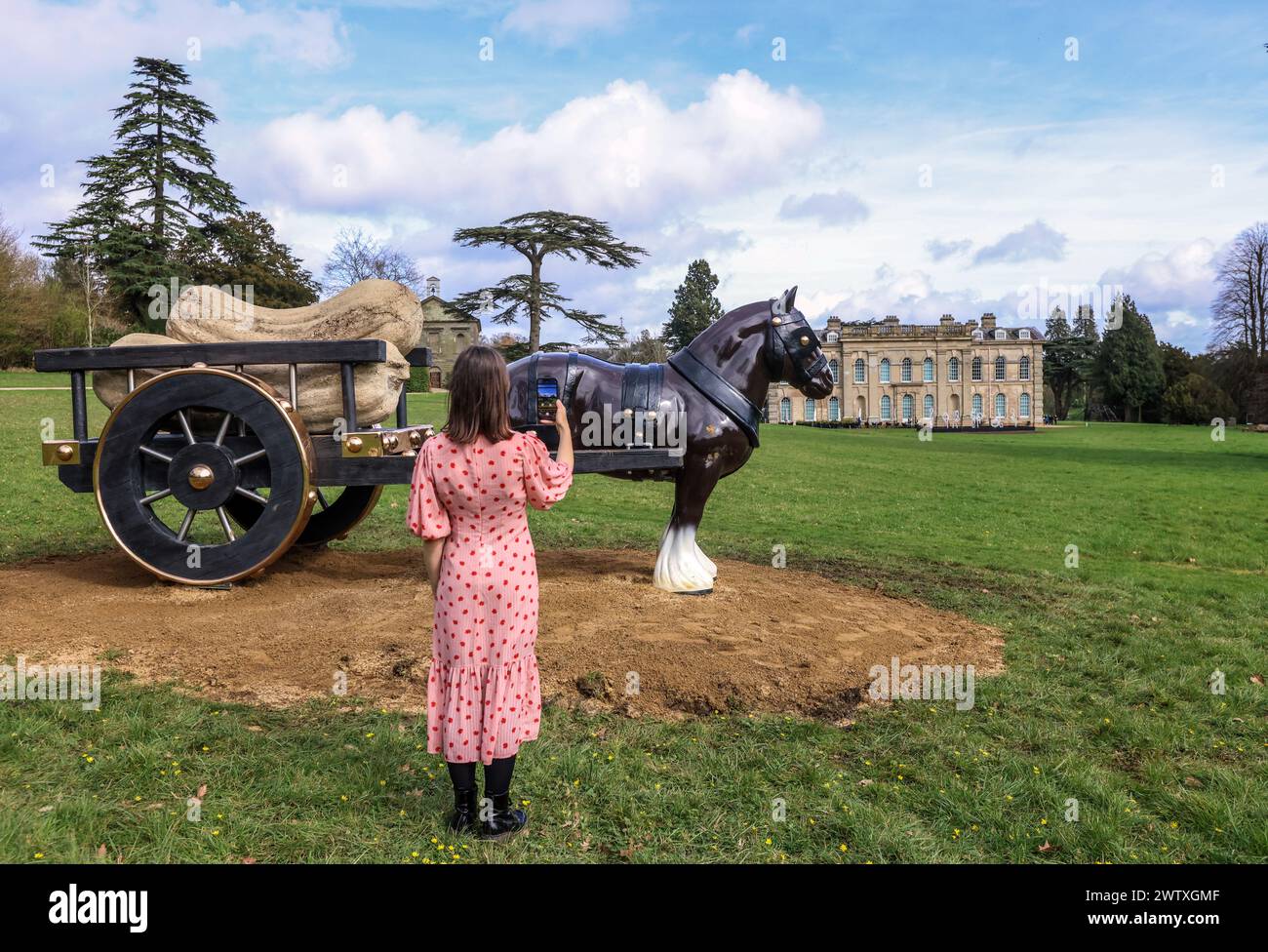 Compton Verney Warwickshire, UK. 20th Mar, 2024. English, Sarah Lucas ...