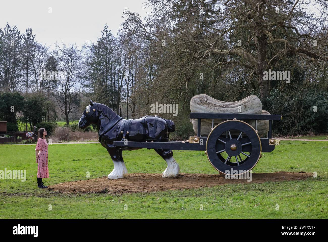 Compton Verney Warwickshire, UK. 20th Mar, 2024. English, Sarah Lucas ...