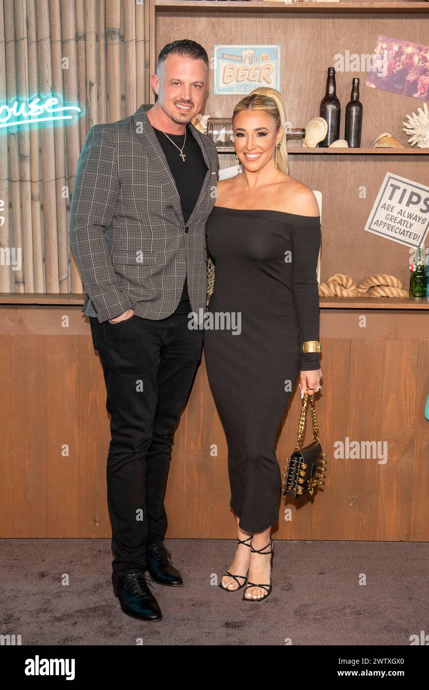 New York, United States. 19th Mar, 2024. Nate Cabral and Danielle ...