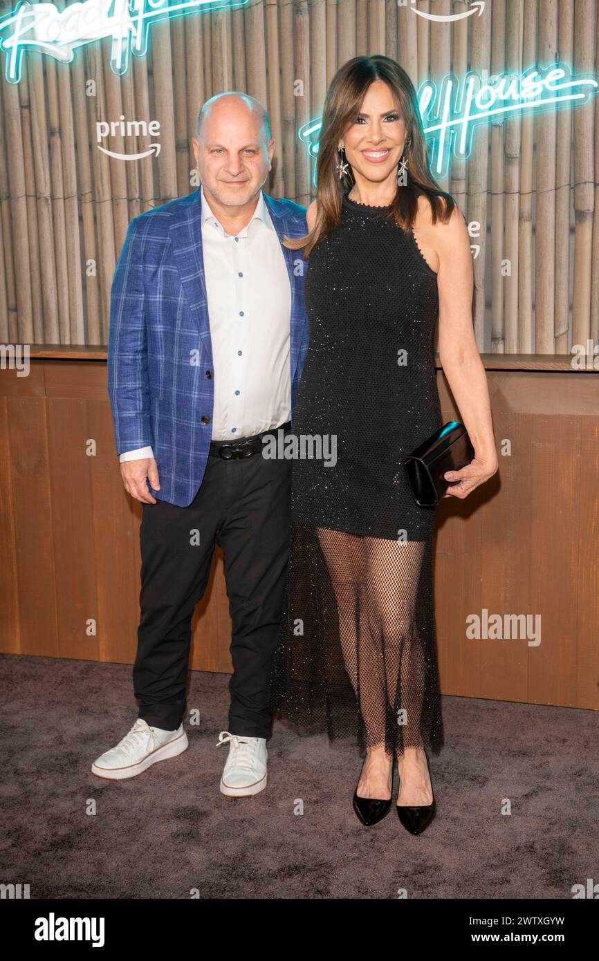 New York, United States. 19th Mar, 2024. Jeff Fessler and Jen Fessler ...