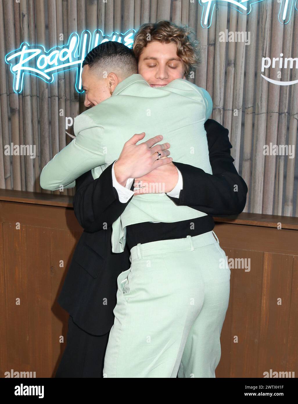 New York City, USA. 19th Mar, 2024. Lukas Gage and Dominique Columbus ...