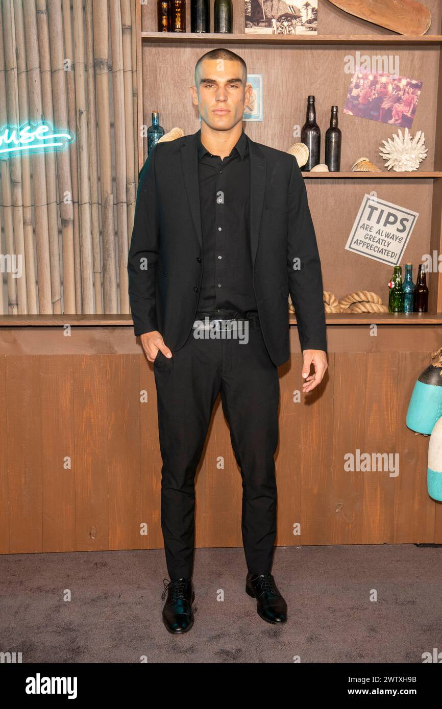 New York, United States. 19th Mar, 2024. Josh McGregor attends the ...